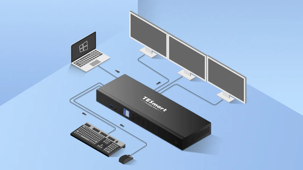 디스플레이 포트 MST(Multi-Stream Transport)란 무엇입니까? – TESmart.KR